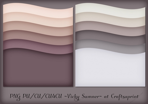 Dusky Wave Border - CUP869419_43136 | Craftsuprint