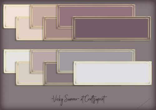 Dusky Delicate Gold Edged Sentiment Tile - CUP878246_43136 | Craftsuprint