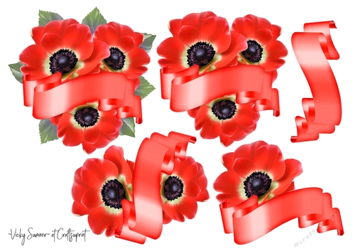 Poppy and Banner JPG - CUP879787_43136 | Craftsuprint