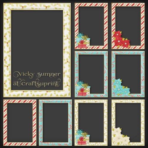 Christmas Fun 5x7 Frames - CUP910276_43136 | Craftsuprint