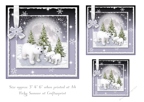 North Pole 1 Toppers - CUP913143_43136 | Craftsuprint