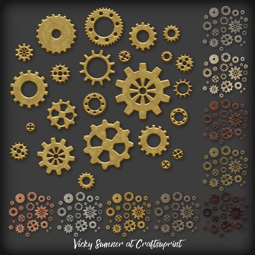 Metal Cogs - CUP931685_43136 | Craftsuprint