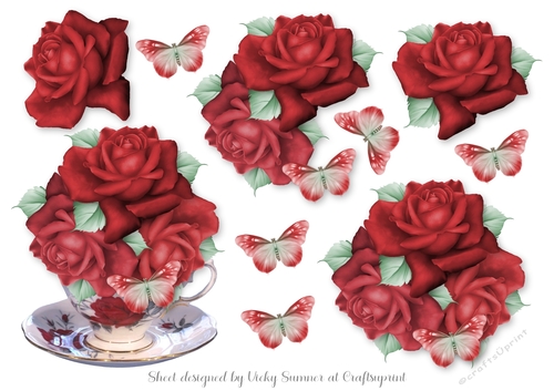 Cup of Flowers Step by Step 6 - CUP977949_43136 | Craftsuprint