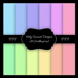 Gingham A4 Backing Paper set of 12 - Photo by Alyssuzi Creative Cards ...