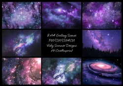 Galaxy A4 set of 8 - Photo by Del Neubauer