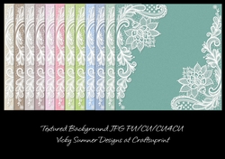 Lace and Textured Digital Paper in Natural Colours - Photo by Little ...