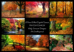 Autumn Fall Paint Effect Digital Scenes 2 - Photo by Susan Mehlbaum ...