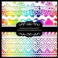 Rainbow Bright 12 A4 Backing Paper Set 1 - CUP770092_43136 | Craftsuprint
