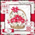 Poinsettia Basket 2 - CUP987353_43136 | Craftsuprint