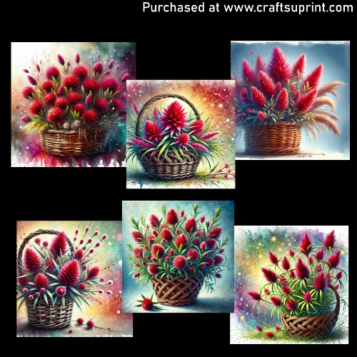 Flowers - Nigritella rubra - CUP1362941_124952 | Craftsuprint