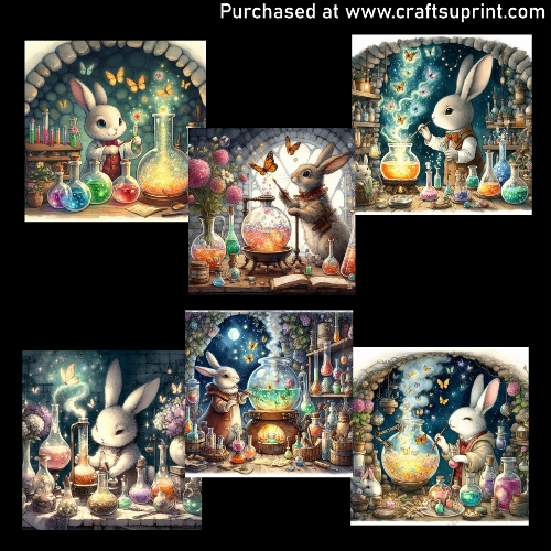 Rabbit Alchemist - CUP1373085_124952 | Craftsuprint