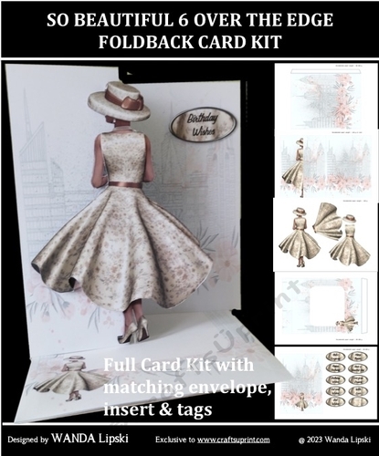 SO BEAUTIFUL 6 OVER THE EDGE FOLDBACK ALL OCCASIONS CARD KIT ...