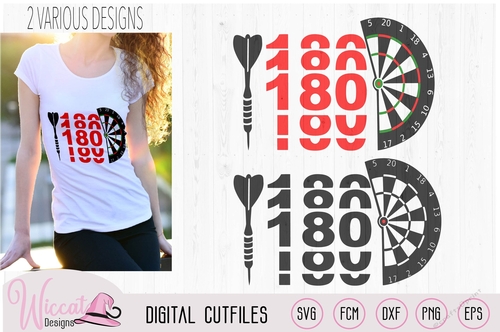 Darts 180 shirt, darts board, Dart game, mirror text, dart quote svg ...