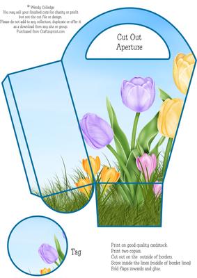 Spring Gift Bag - CUP64071_571 | Craftsuprint