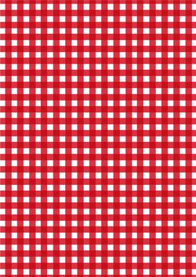 Red Gingham Backing Paper - CUP669660_571 | Craftsuprint