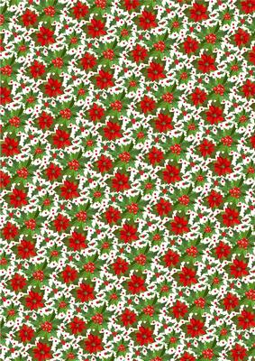 Holly & Poinsettia Paper - Toppers Cards 1 - CUP675828_571 | Craftsuprint