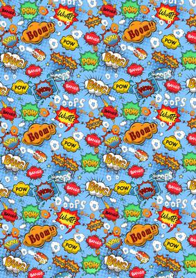 Cartoon Comic Backing Paper for Superhero 1 - CUP677069_571 | Craftsuprint