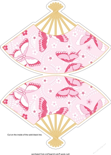 Fan Shaped Card - CUP715512_571 | Craftsuprint