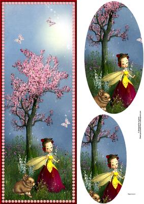 Cherry Blossom Fae Large Dl with Oval Pyramage - CUP167782_758 ...
