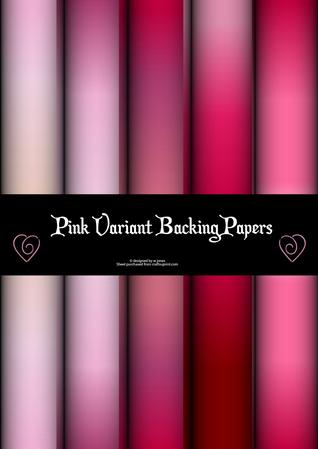 Pink Variant Backing Papers - CUP172311_758 | Craftsuprint