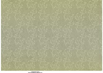 Pretty Green Floral Backing Paper - CUP196385_758 | Craftsuprint
