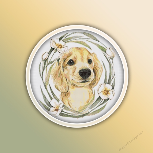 Labrador Puppy Cross Stitch Pattern | Dog - CUP1102905_112824 ...