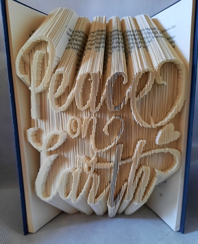 Peace on Earth COMBI Book Folding Pattern - CUP1122803_85731 | Craftsuprint