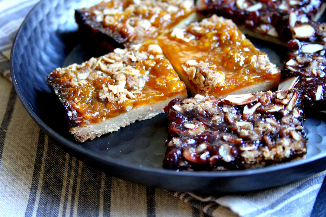 Variations of Shortbread Bars:Raspberry Almond and Lemon Oatmeal – A ...