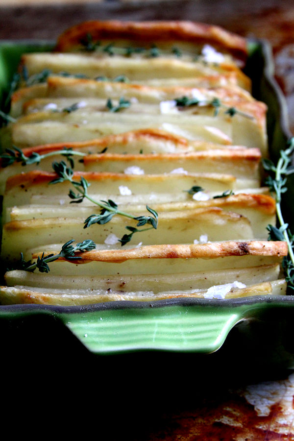 Shingled Potato Bake – A Cup of Sugar … A Pinch of Salt