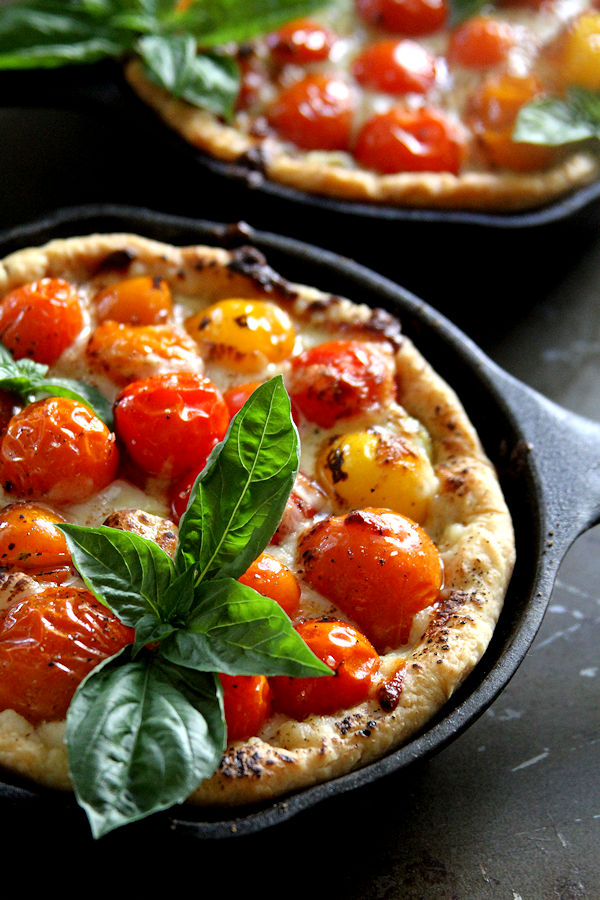Roasted Tomato Caprese Pie – A Cup of Sugar … A Pinch of Salt