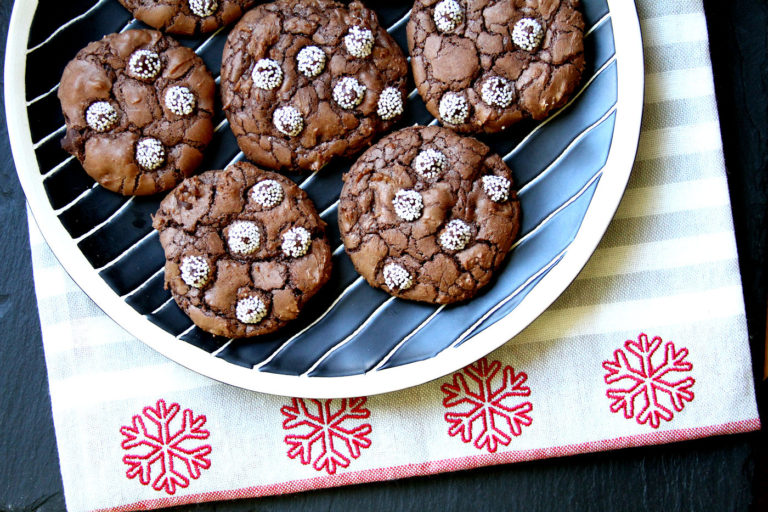 Chocolate Snowcap Cookies – A Cup of Sugar … A Pinch of Salt
