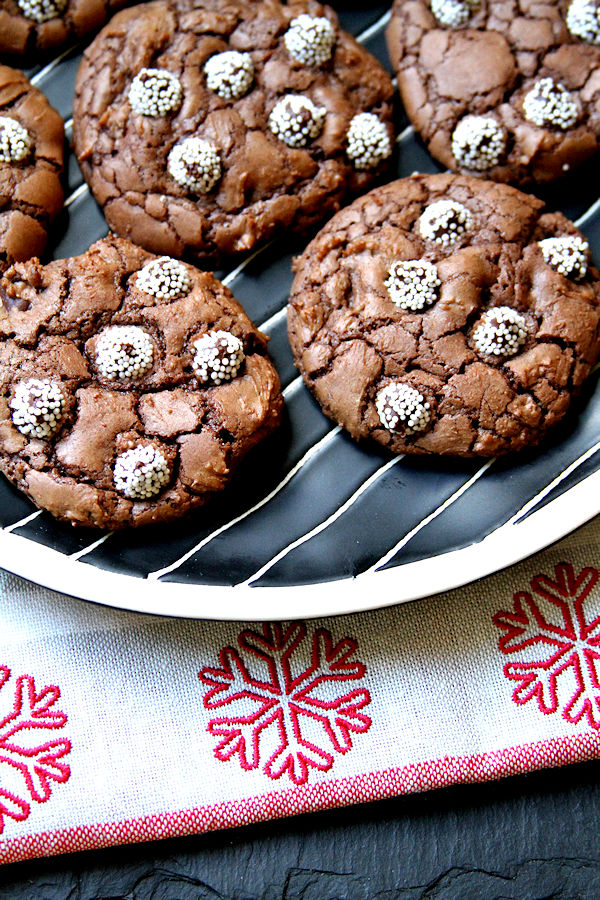 Chocolate Snowcap Cookies – A Cup of Sugar … A Pinch of Salt