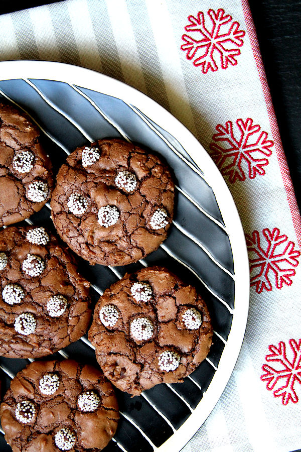 Chocolate Snowcap Cookies – A Cup of Sugar … A Pinch of Salt