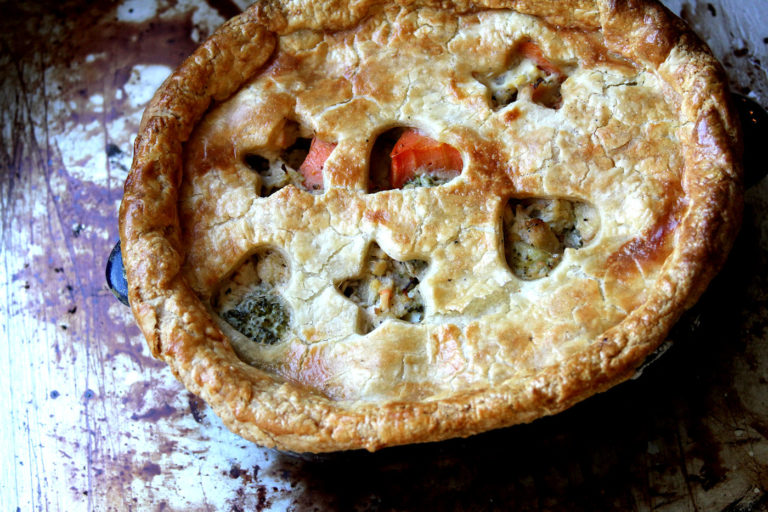 Winter Veggie Chicken Pot Pie – A Cup of Sugar … A Pinch of Salt