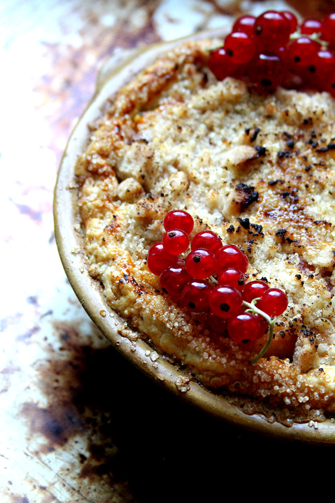 Peach Red Currant Streusel Pie – A Cup of Sugar … A Pinch of Salt