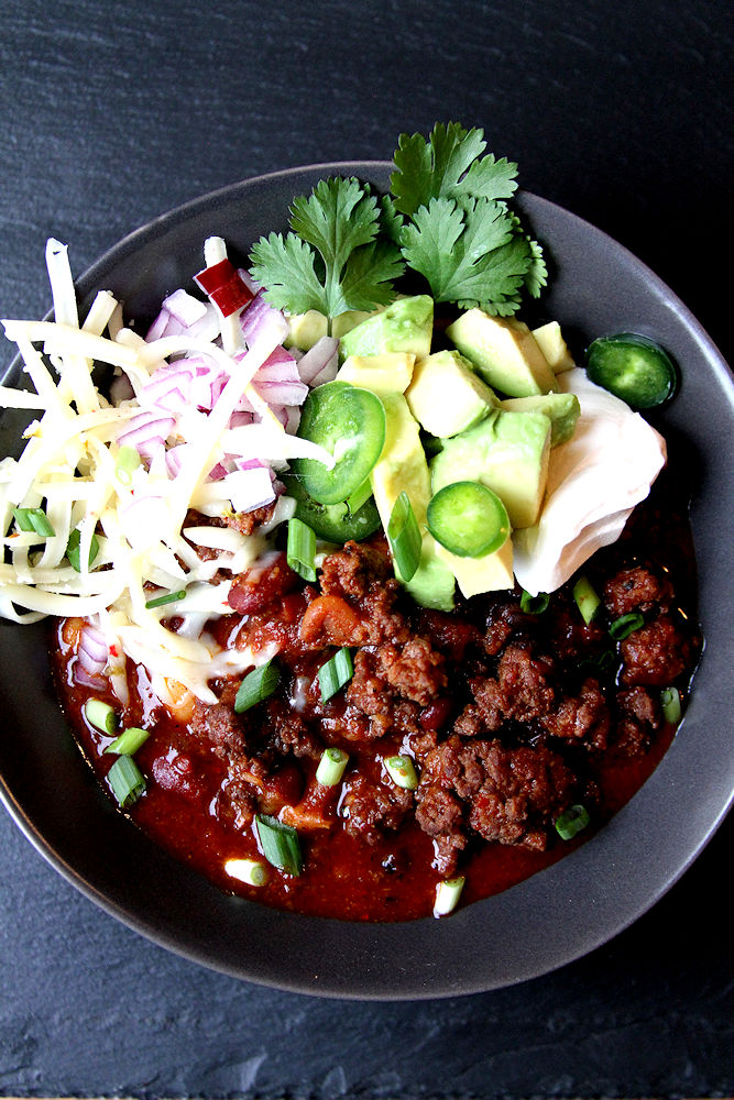 Three Bean and Beef Chili – A Cup of Sugar … A Pinch of Salt