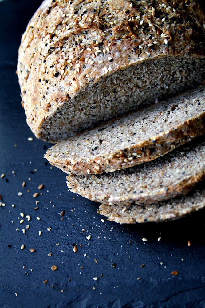 Multigrain No-Knead Bread Loaf – A Cup of Sugar … A Pinch of Salt