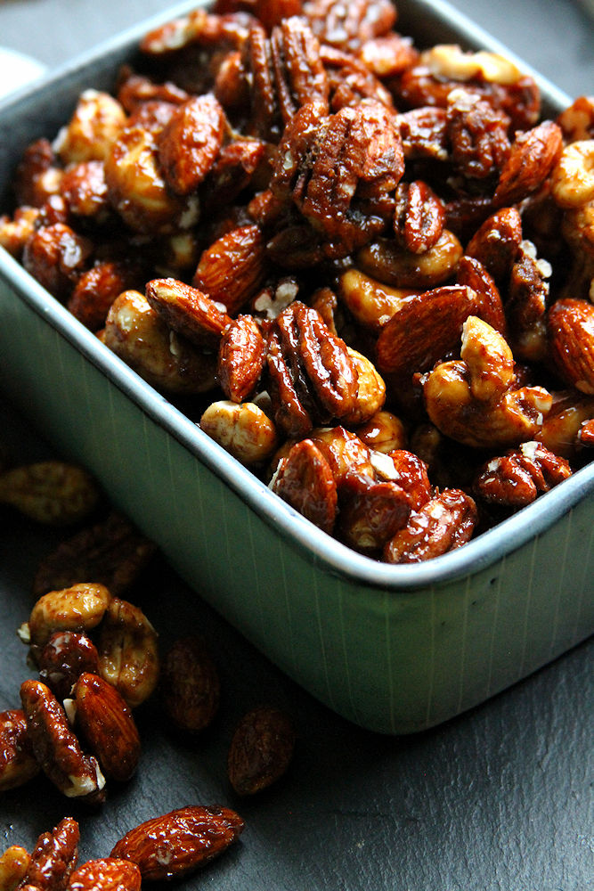 Honey Glazed Mixed Nuts with Chinese Five Spice – A Cup of Sugar … A ...
