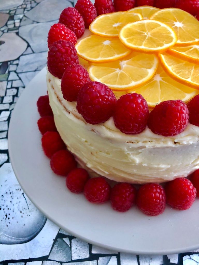 Lemon Raspberry Layer Cake – A Cup of Sugar … A Pinch of Salt