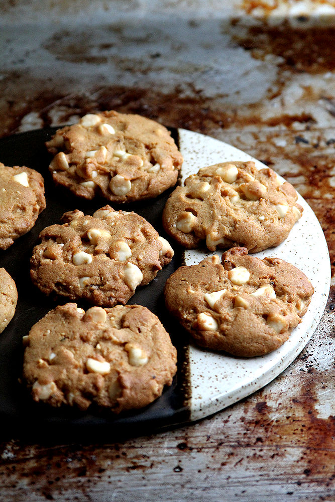 Honey Chipotle White Chocolate Chip Peanut Butter Cookies – A Cup of ...
