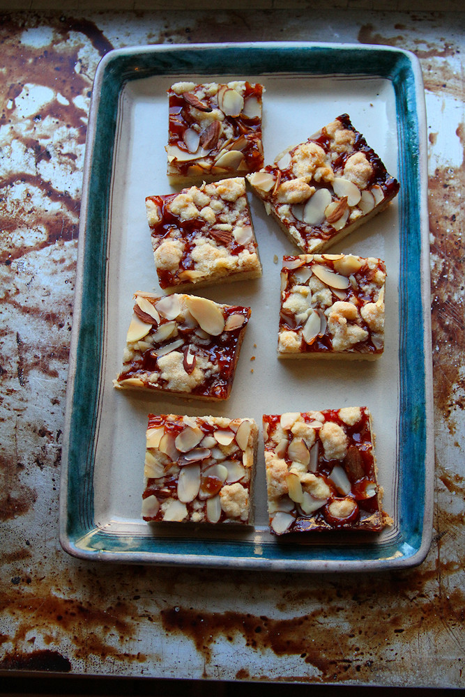 Rosehip & Almond Shortbread Bars – A Cup of Sugar … A Pinch of Salt