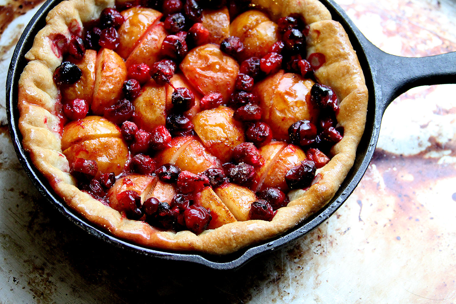 Crab Apple Cranberry Honey Pie – A Cup of Sugar … A Pinch of Salt