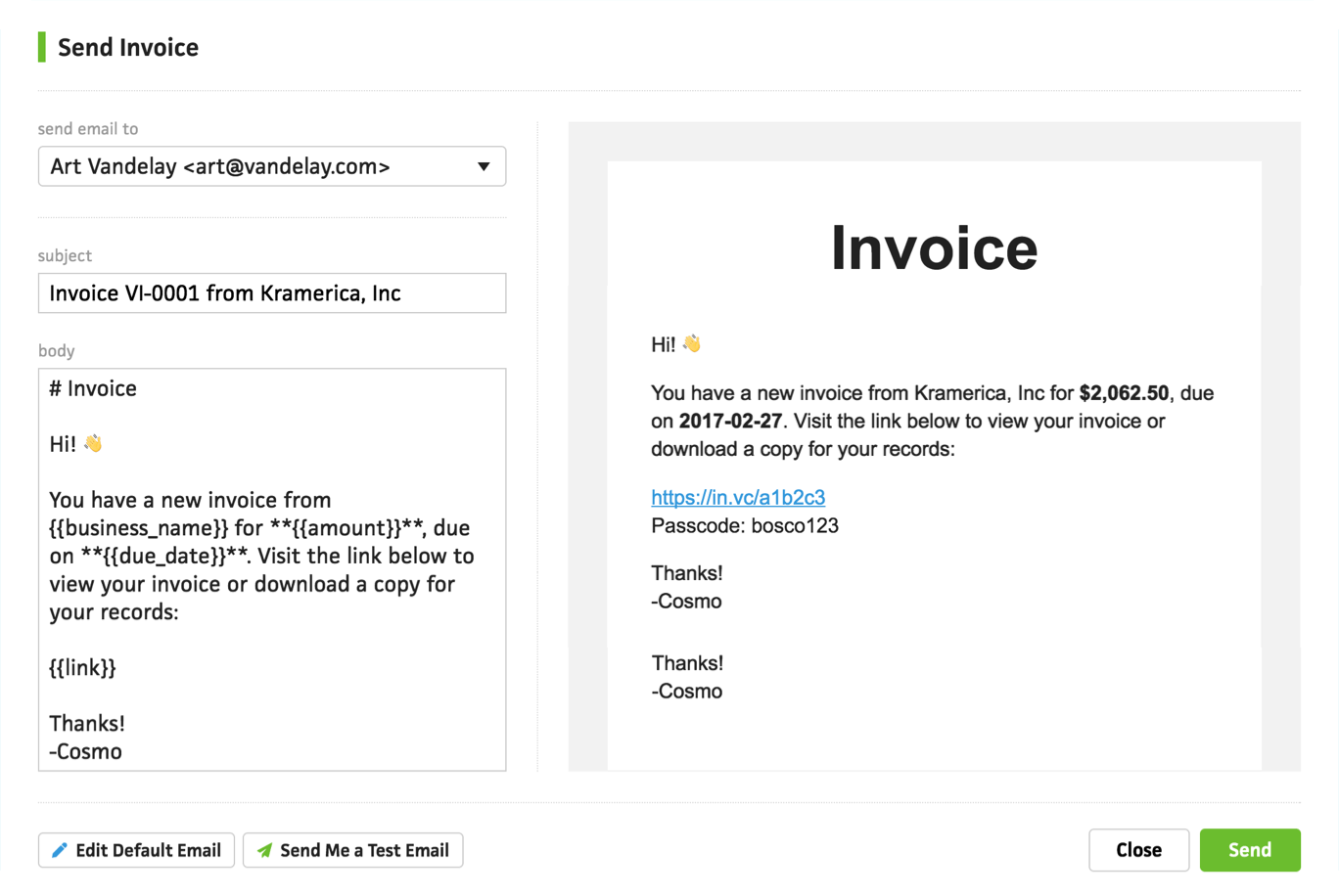 Freelance Invoice Template Klauuuudia