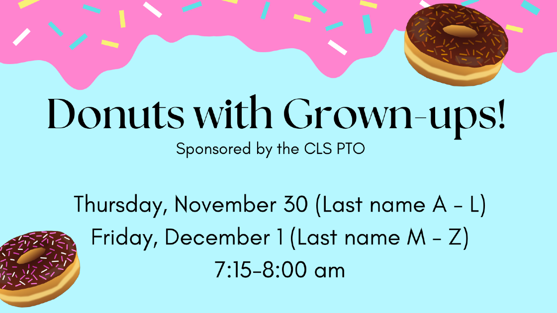 Donuts with Grown-Ups