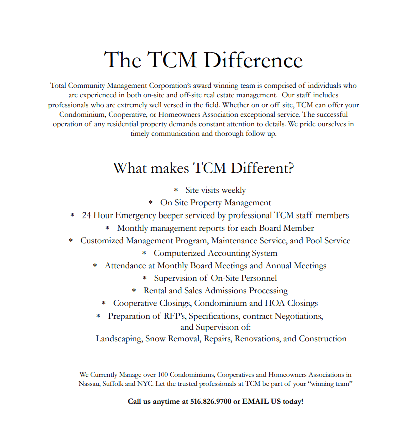 Total Community Management Corp