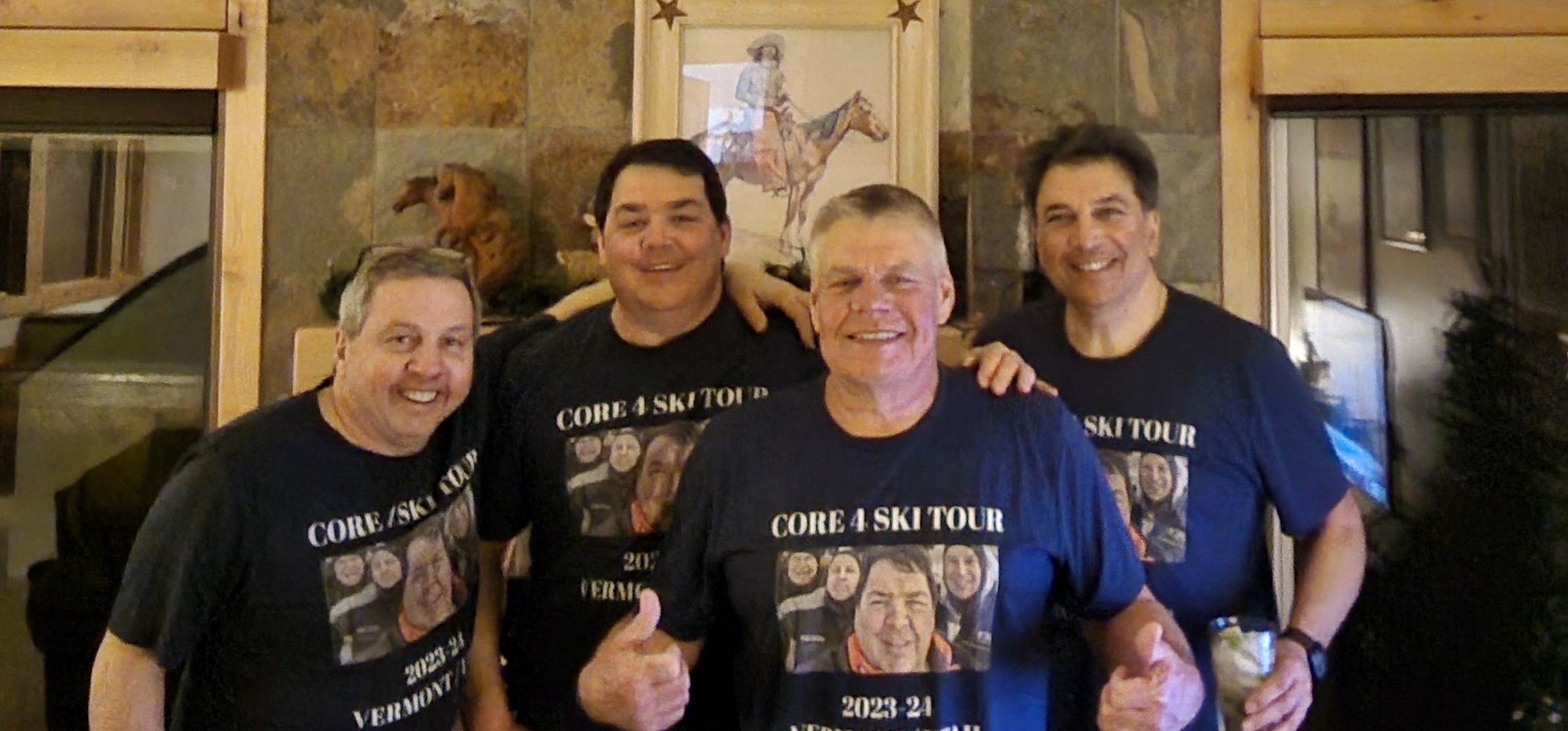 Custom T-Shirts for Core 4 Ski Tour - Shirt Design Ideas