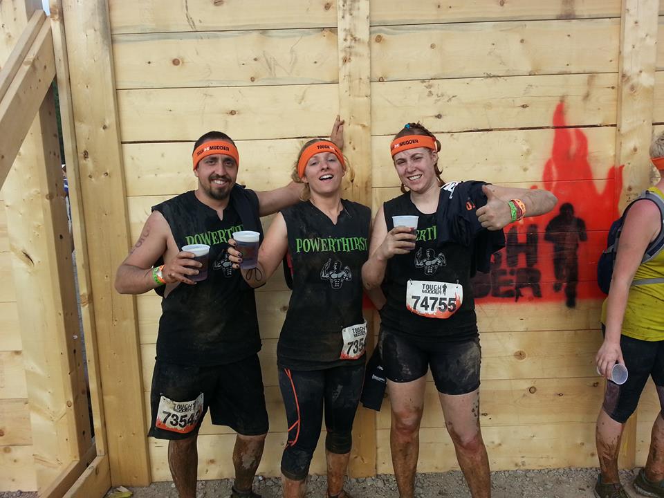 Custom T-Shirts for Tough Mudder Boston 2013 Team Powerthirst - Shirt ...