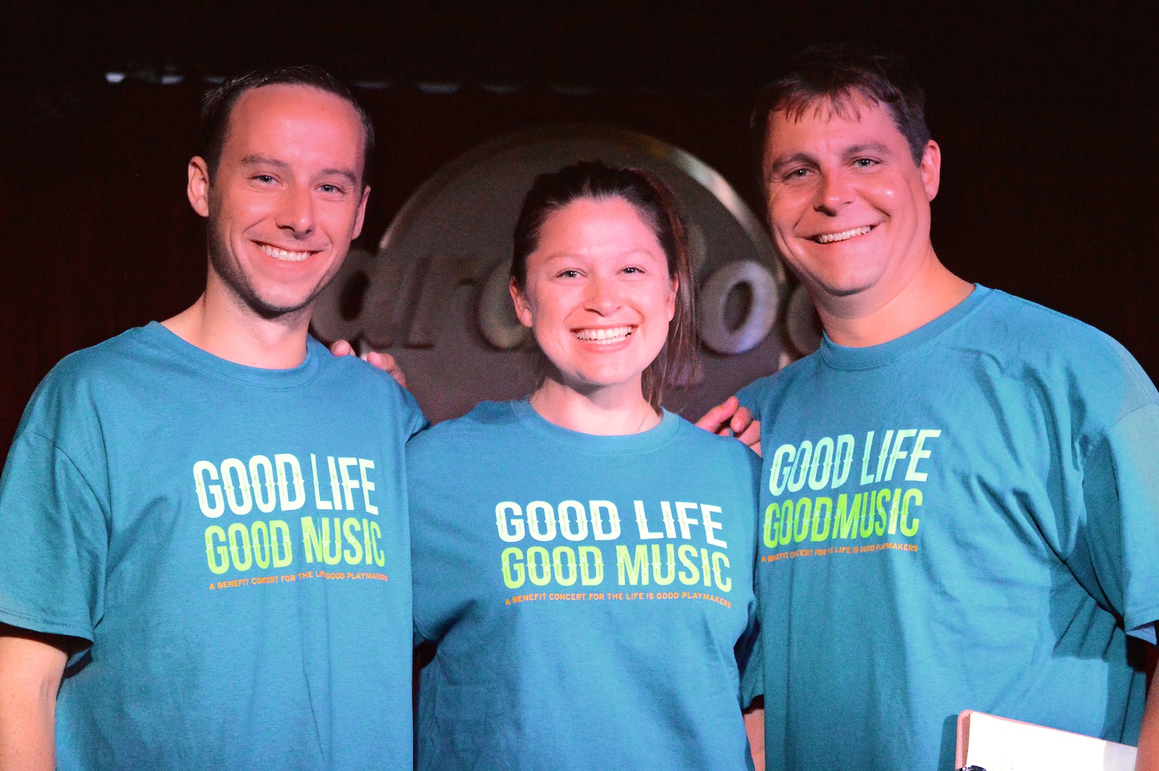 Custom T-Shirts for Good Life Good Music: A Benefit Concert For The ...