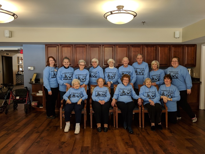 Custom T-Shirts for Fox Manor Residents At Lourdes Senior Community ...