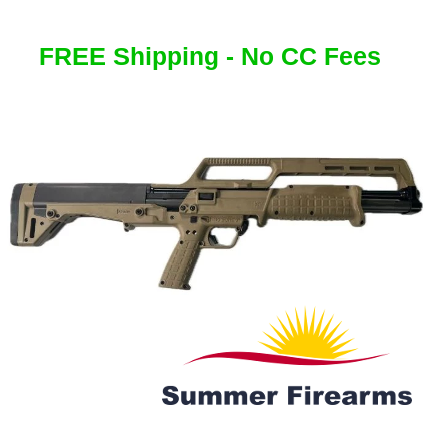 Kel-Tec KSG410 Bullpup Pump Shotgun - Tan | .410ga 11rd 3" Chamber ...